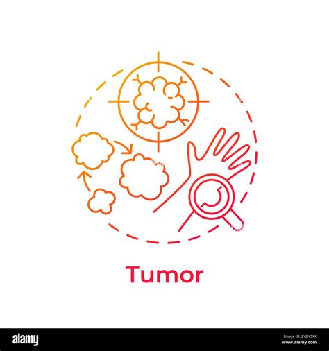 Tumor Red Gradient Concept Icon Stock Vector Image And Art Alamy
