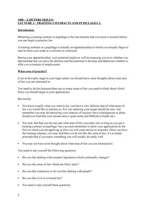 1006 Lecture 6 Drafting 2 THE Skeleton Argument 1006 LAWYERS SKILLS LECTURE 6