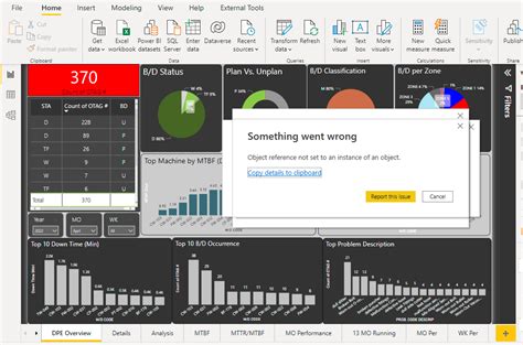 Dataset Refresh Failed Object Reference Not Set T Microsoft Fabric Community