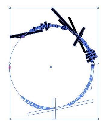 Solved How To Wrap A Bar Chart Around A Circle Adobe Community