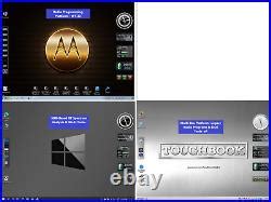 Radio Programmer Laptop With SDR Based RF Receiver RF Spectrum Analyzer ADS B Ham Radio