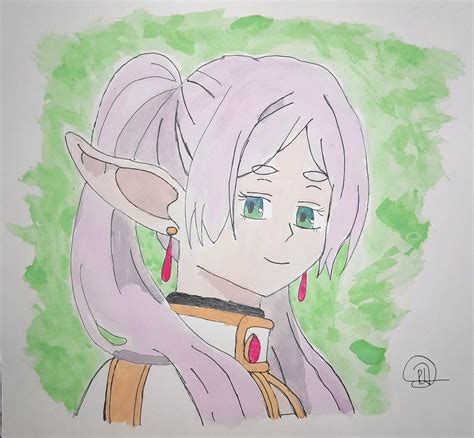 My Frieren Watercolor Art Rfrieren