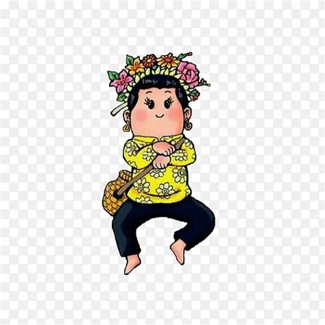 戴草帽跳骑马舞的惠安女PNG图片素材下载 图片编号7800047 PNG素材网