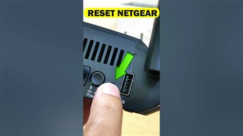 How To Reset Netgear Router Youtube