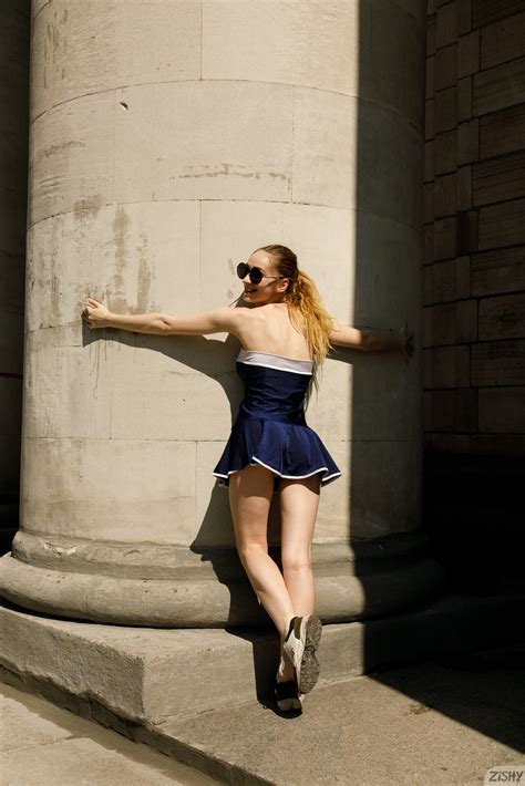 Yana West In Nice Columns By Zishy Erotic Beauties