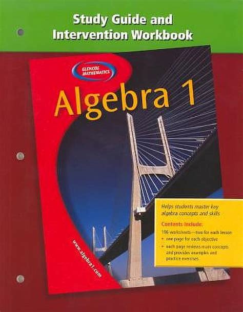 Algebra 1 Study Guide And Intervention Handbook