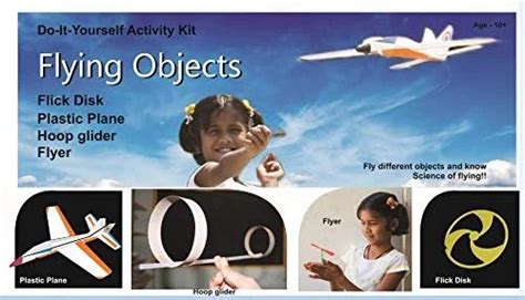StepsToDo Flying Objects DIY Activity Kit Know Science Of Flying DIY Science Activity