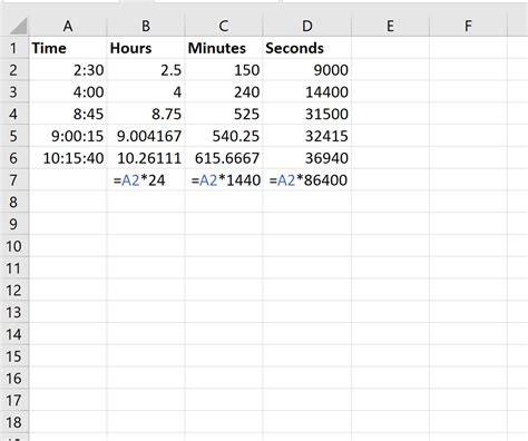 Convert Time Into Decimals In Excel With Examples Psychological Statistics