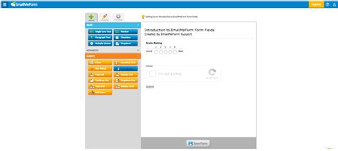 Survey Fields Scale Rating Help And Support Knowledge Base Emailmeform