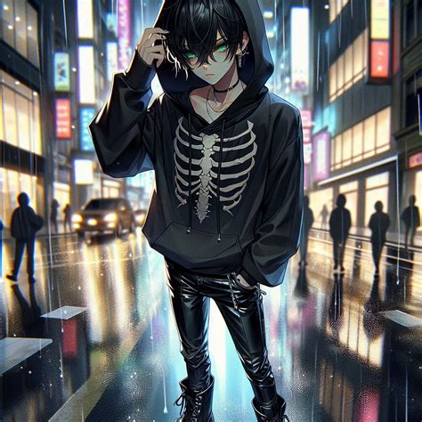 Anime Boy Emo Pfp In Anime Fanart