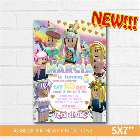 Roblox Girl Invitation