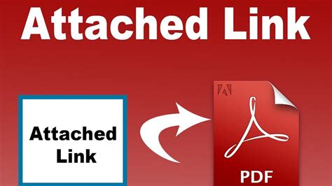PDF Tutorial How To Add Attached Link In PDF Document By Using Adobe