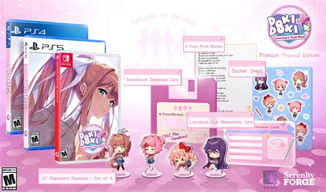 Doki Doki Literature Club Plus é Anunciado Para Nintendo Switch