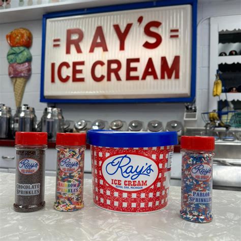 Rays 🎊 Sprinkle Kindess ‼️ 🥳 🍨 Rays Ice Cream Offers Three Kinds Of Sprinkles To Go 👍