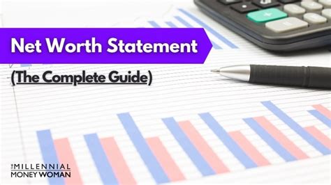 How To Create A Personal Net Worth Statement Free Template