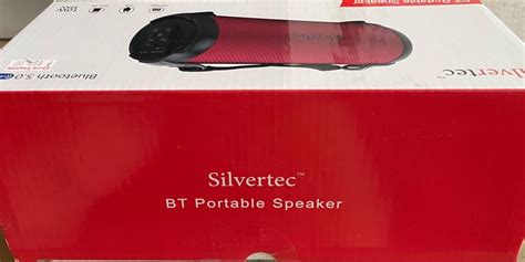 Silvertec Bluetooth 5 0 Portable Speaker Audio Soundbars Speakers