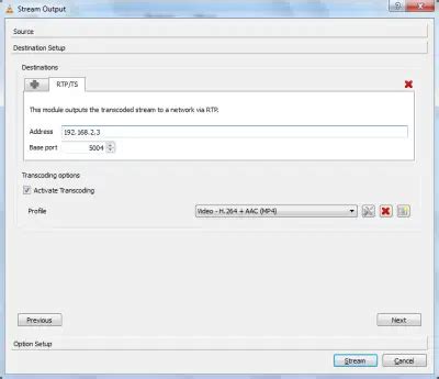 Stream Videos In LAN With VLC Media Player Screenshot Tutorial