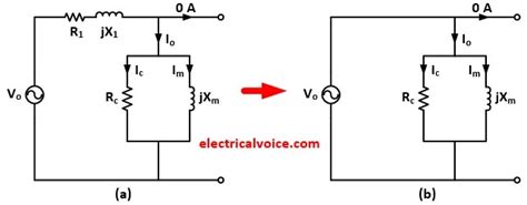 Why Open Circuit Test Is Performed In Transformer Circuit Diagram