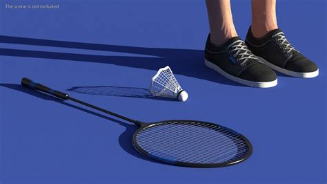 배드민턴 라켓과 셔틀콕 3d 모델 29 3ds Blend C4d Fbx Max Ma Lxo Obj Free3d