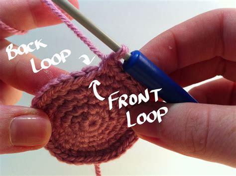 How To Complete A Front Loop Only Single Crochet Stitches