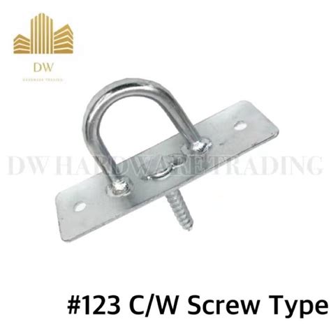Ceiling Fan Hook W Screw O Type Ceiling Fan Hook With Wall Plug
