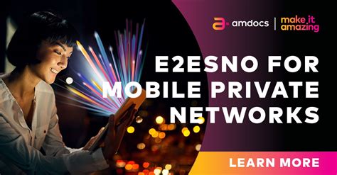 Amdocs On Linkedin Amdocs E2esno Enabler Of 5g Public Network Integrated Mobile Private…