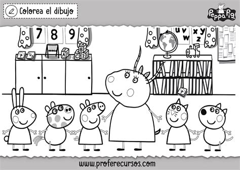 Dibujos De Peppa Pig Para Colorear