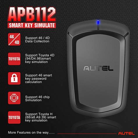 Autel APB Smart Key Simulator Works For Autel MaxiIM IM IM Hardey Auto Diagnostics