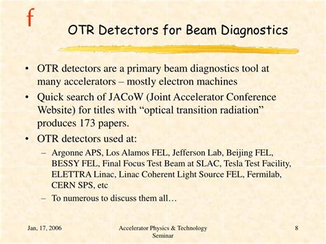 Ppt Optical Transition Radiation Otr Detectors For Beam Diagnostics Powerpoint Presentation