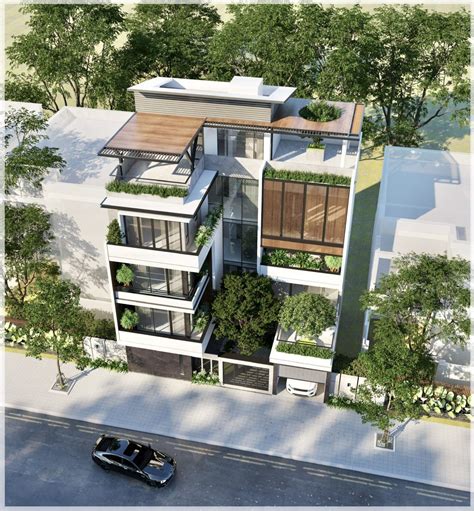 13213 Sketchup House Exterior Model Download By Nguyen Van Phu