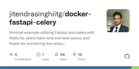 Github Jitendrasinghiitgdocker Fastapi Celery Minimal Example Utilizing Fastapi And Celery
