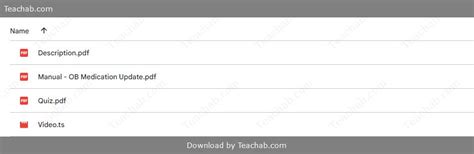 Ob Medication Update By Jamie Otremba Free Download