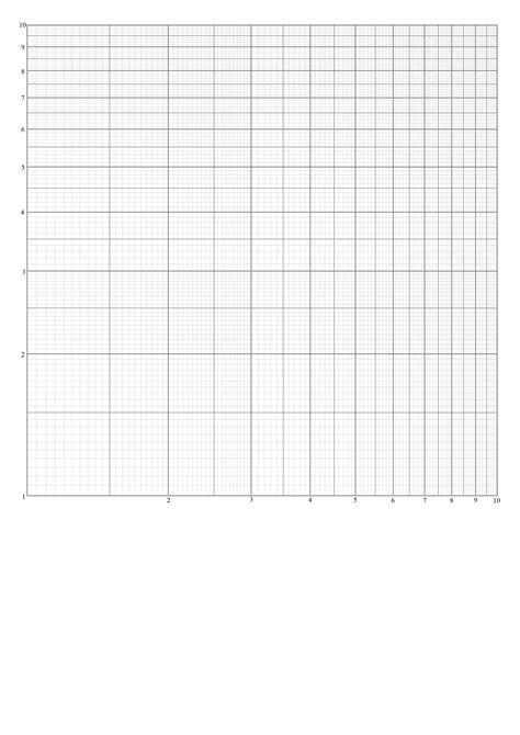 Log Graph Paper Pdf Graph Paper Page