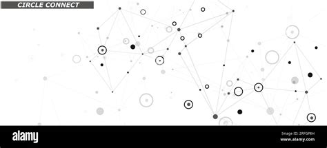 Abstract Digital Connection For Concept Design World Communication