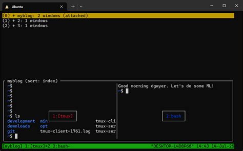 Getting Started With Tmux A Beginners Guide Exploring Ml