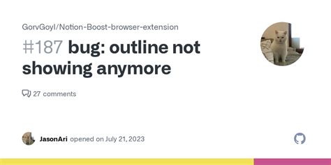 Bug Outline Not Showing Anymore · Issue 187 · Gorvgoylnotion Boost