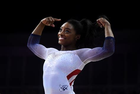 Simone Biles Flexing Hot Sex Picture