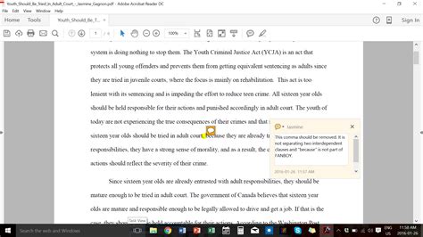 Comma Errors English Writing Portfolio