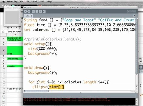 Processing Data Visualization Tutorial Data Visualization Graphic