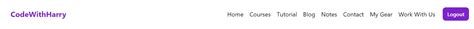 Css Navigation Bar Css Tutorial Codewithharry