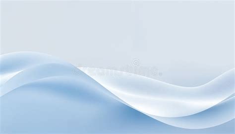Abstract Blue Wave Design On Grey Background Ai Generated Stock Illustration Illustration Of