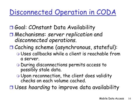 Ppt Replication Caching Prefetching And Hoarding For Mobile Computing Powerpoint