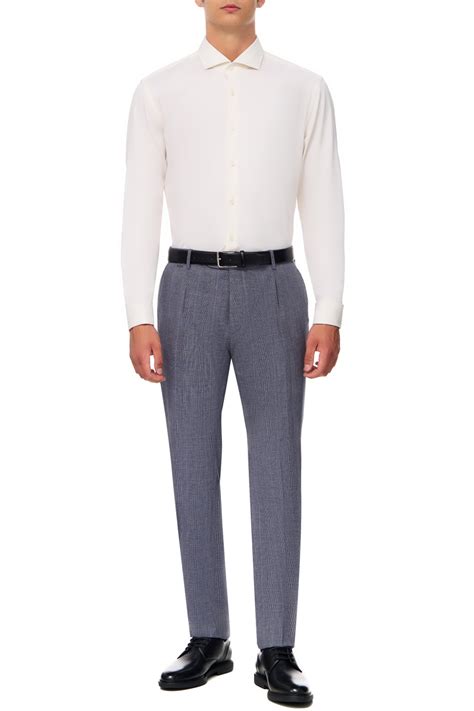 Boss мужская рубашка из эластичного хлопка со скидкой 32 белый цвет размер цена 299 99 Byn