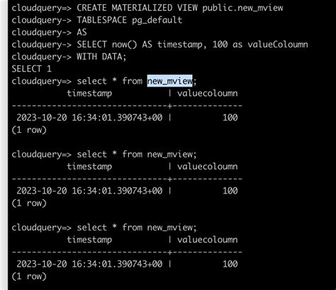 Explorer Postgres Materialized Views Arent Populated In Dropdown · Issue 76902 · Grafana