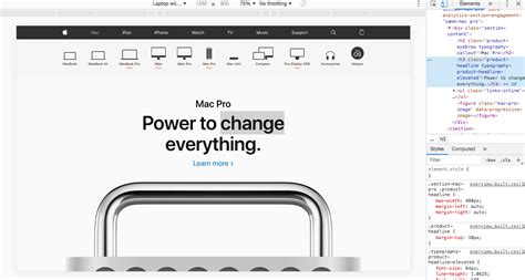 Css Html Page Looks Different In Actual Than In Chrome Developer Mode