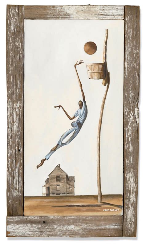 Sold At Auction Ernie E Barnes Ernie Barnes 1938 2009 Country