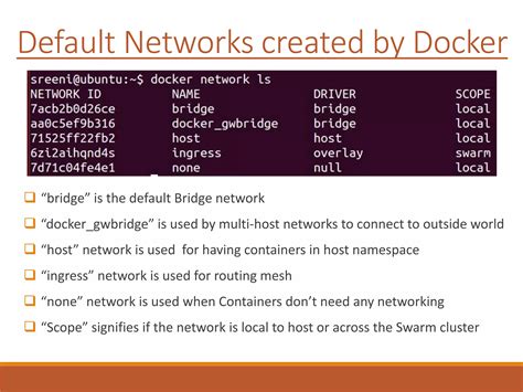 Docker Networking Overview Pptx