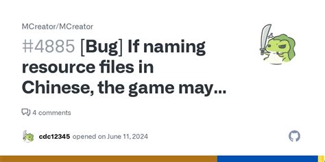 Bug If Naming Resource Files In Chinese The Game May Render Invalid