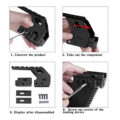 Tactical Laser Scope Rail Base Pistol Kit Grelly Uk