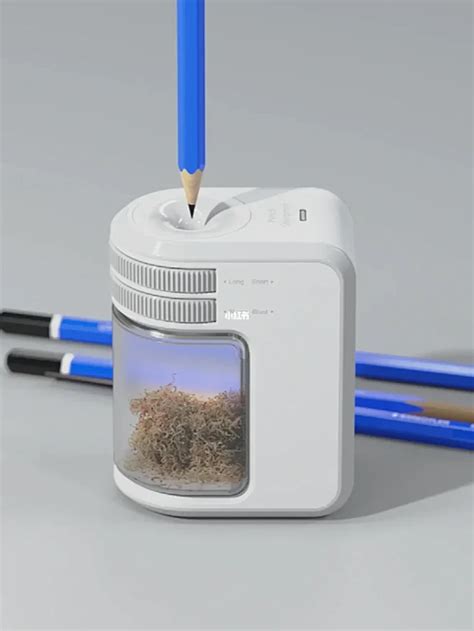 多功能卷笔刀｜可任意调节笔尖的长短粗细～ 花瓣网